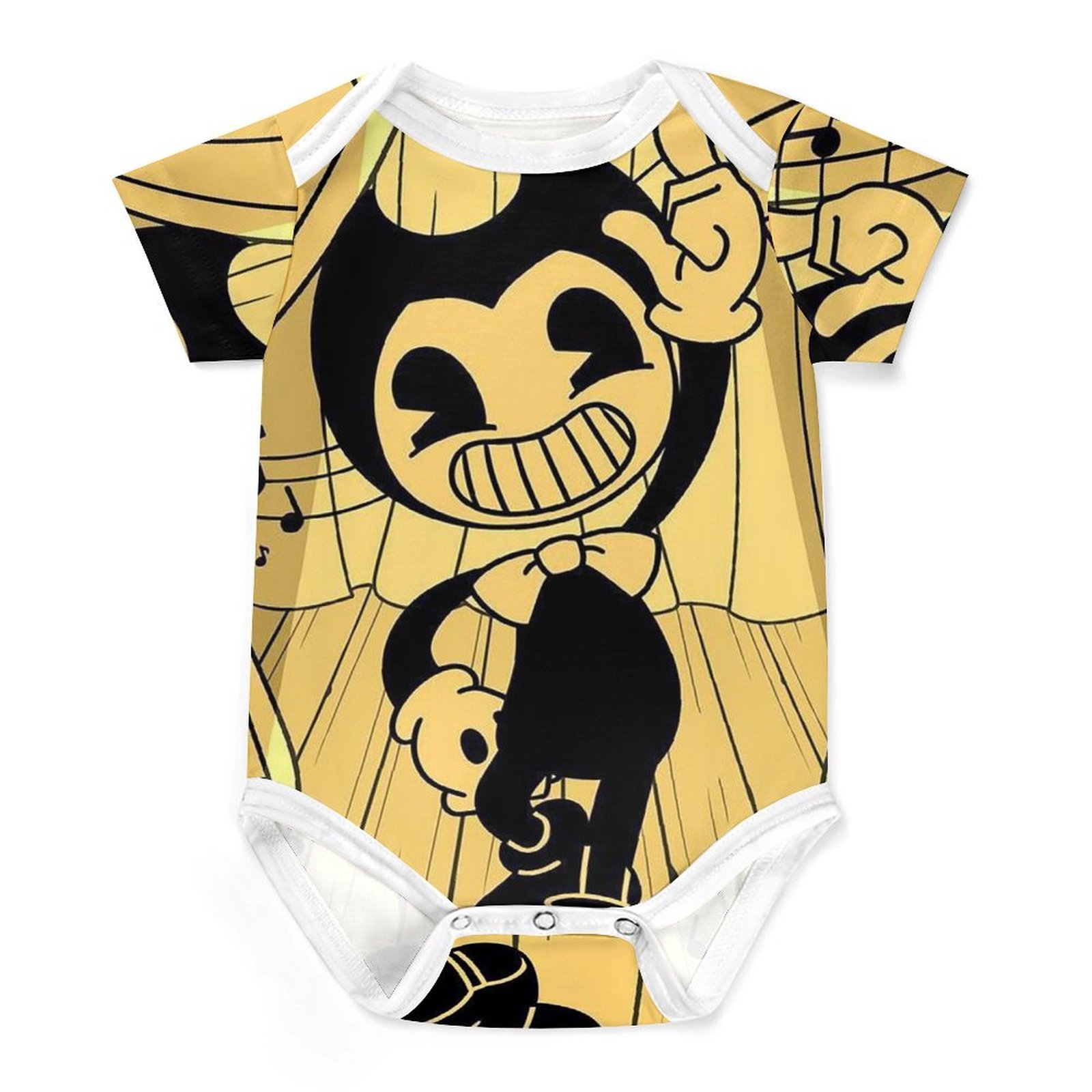 Bendy And The Ink Machine Baby Boy Girl Short Sleeve Romper Clothing ...