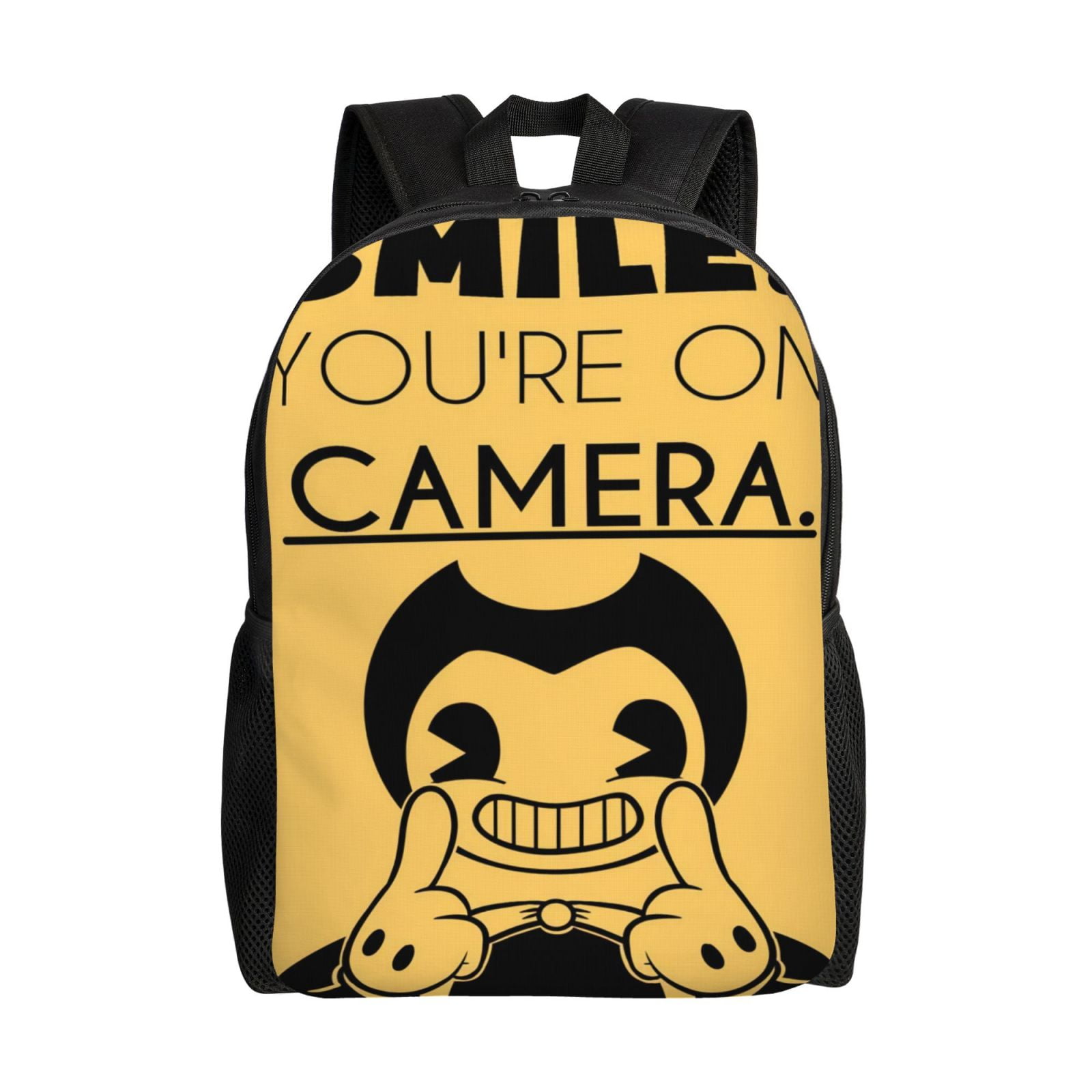 Bendy And The Ink Machine Backpack, 3D Printed Cartoon Laptop Bag ...