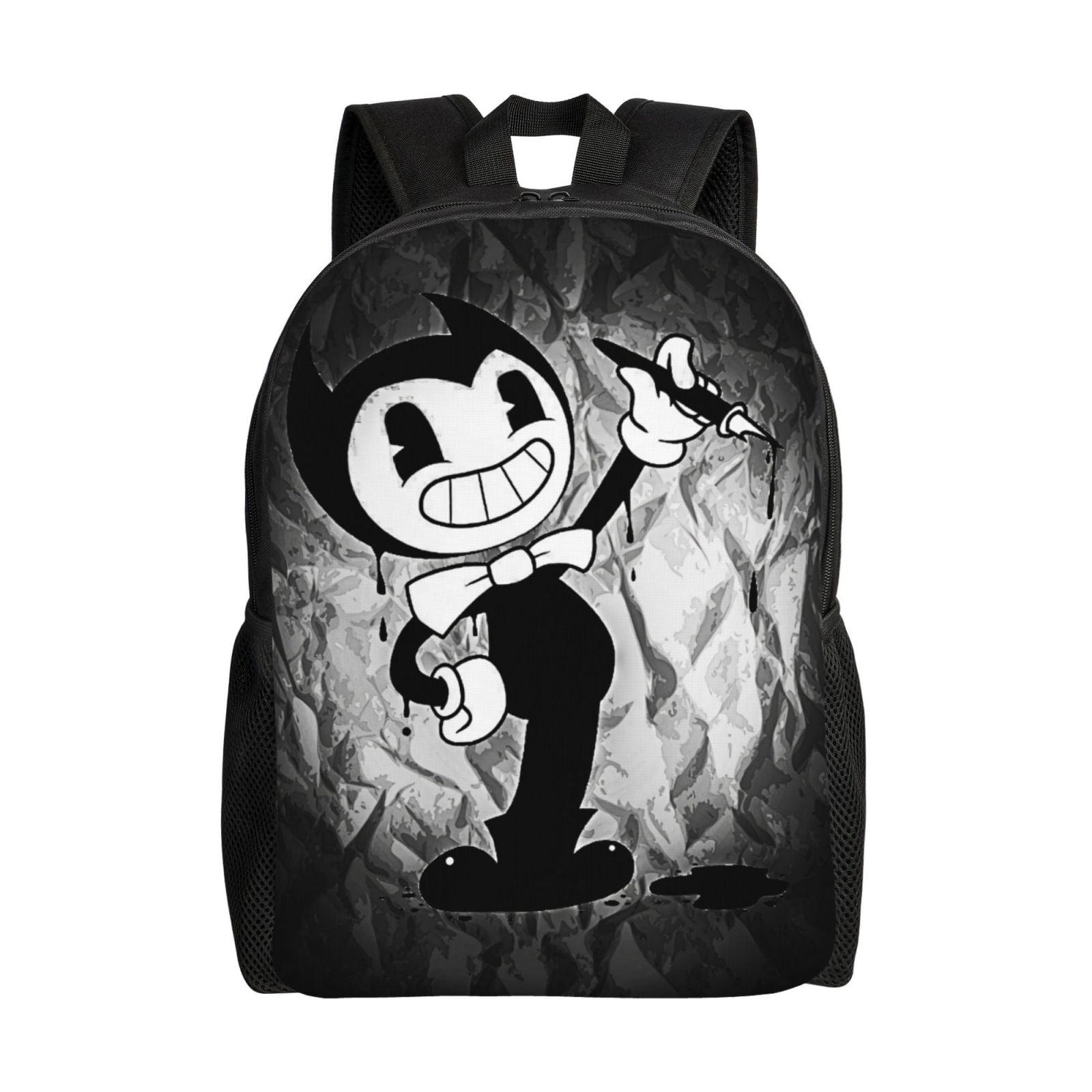 Bendy And The Ink Machine Backpack, 3D Printed Cartoon Laptop Bag ...