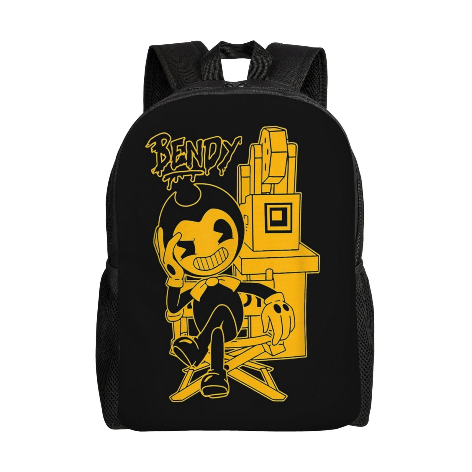 Bendy And The Ink Machine Backpack, 3D Printed Cartoon Laptop Bag ...