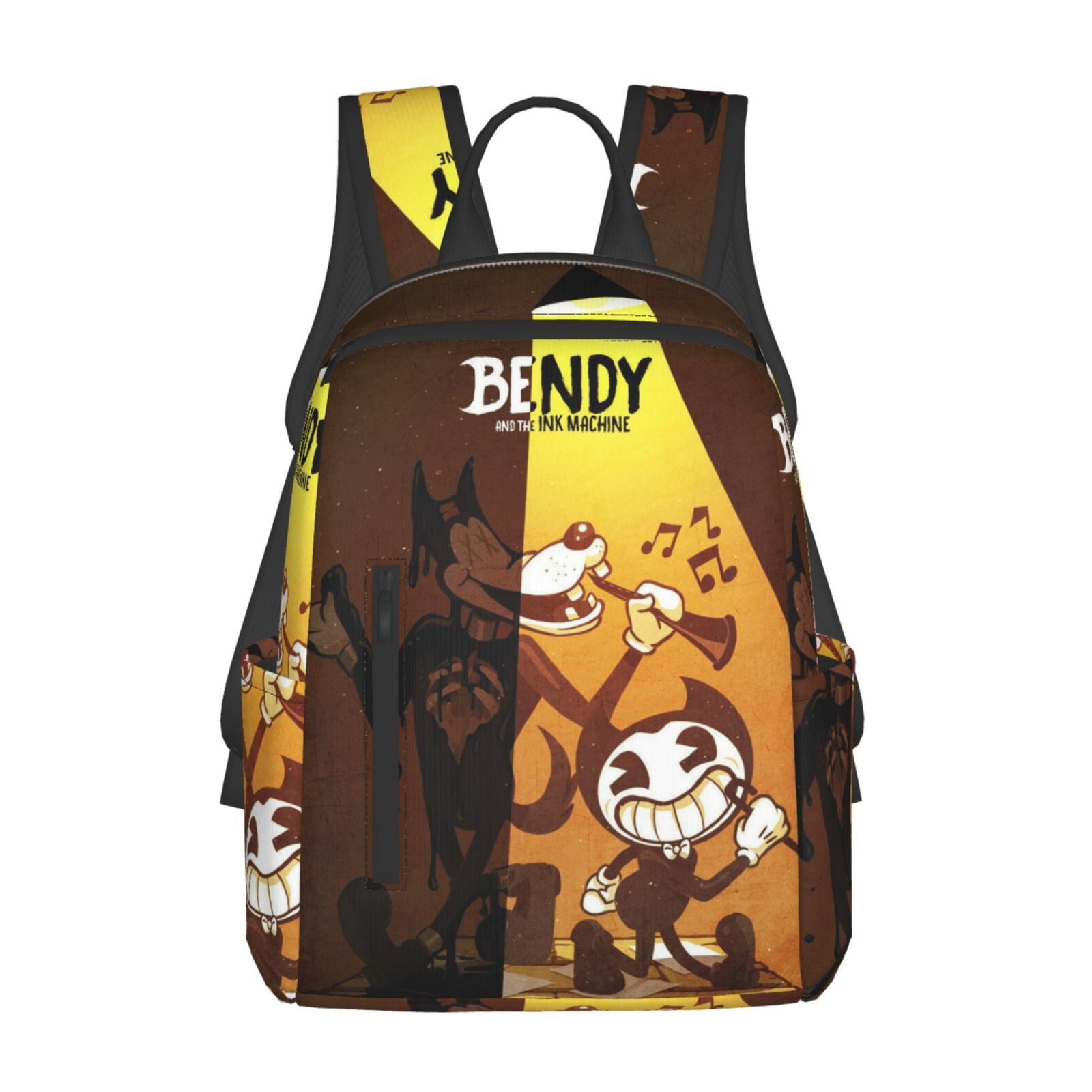 Bendy And The Ink Machine Backpack Book Bags Casual Daypack For Travel ...