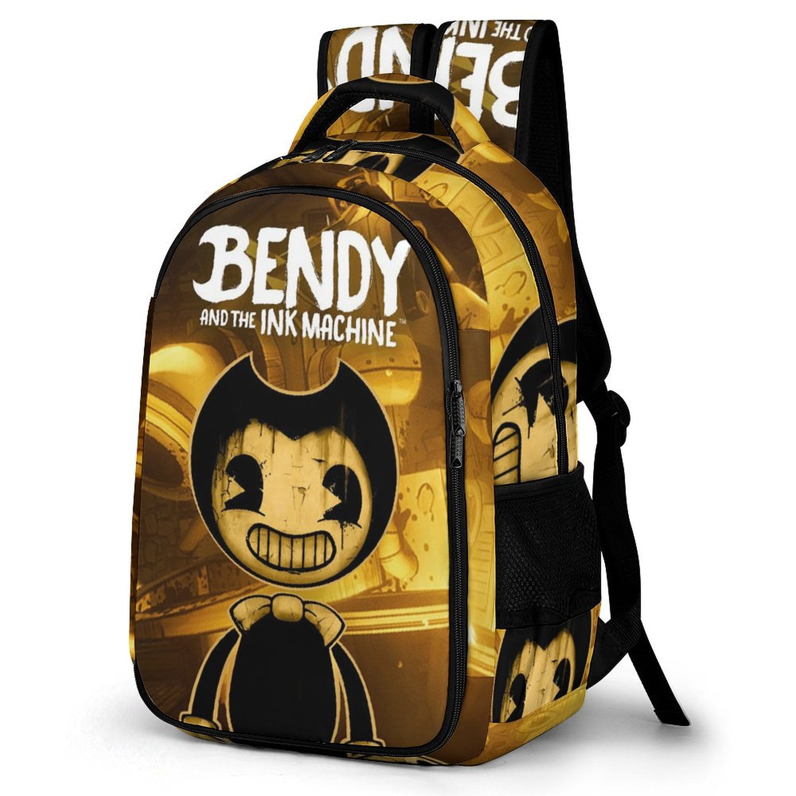 Bendy And The Ink Machine Backpack Book Bags Casual Daypack for Travel ...