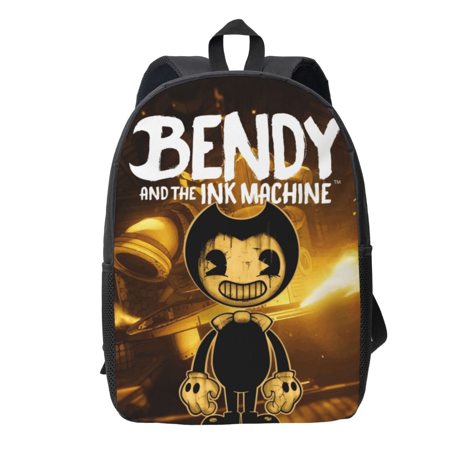 Bendy And The Ink Machine Backpack, Large Capacity 17 Inch Laptop ...