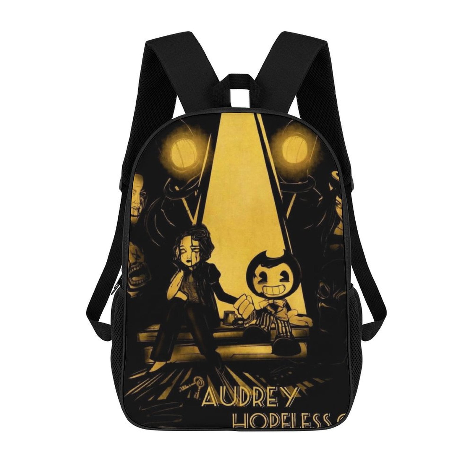 Bendy And The Ink Machine Backpack, Large Capacity Backpack, 17 Inch ...