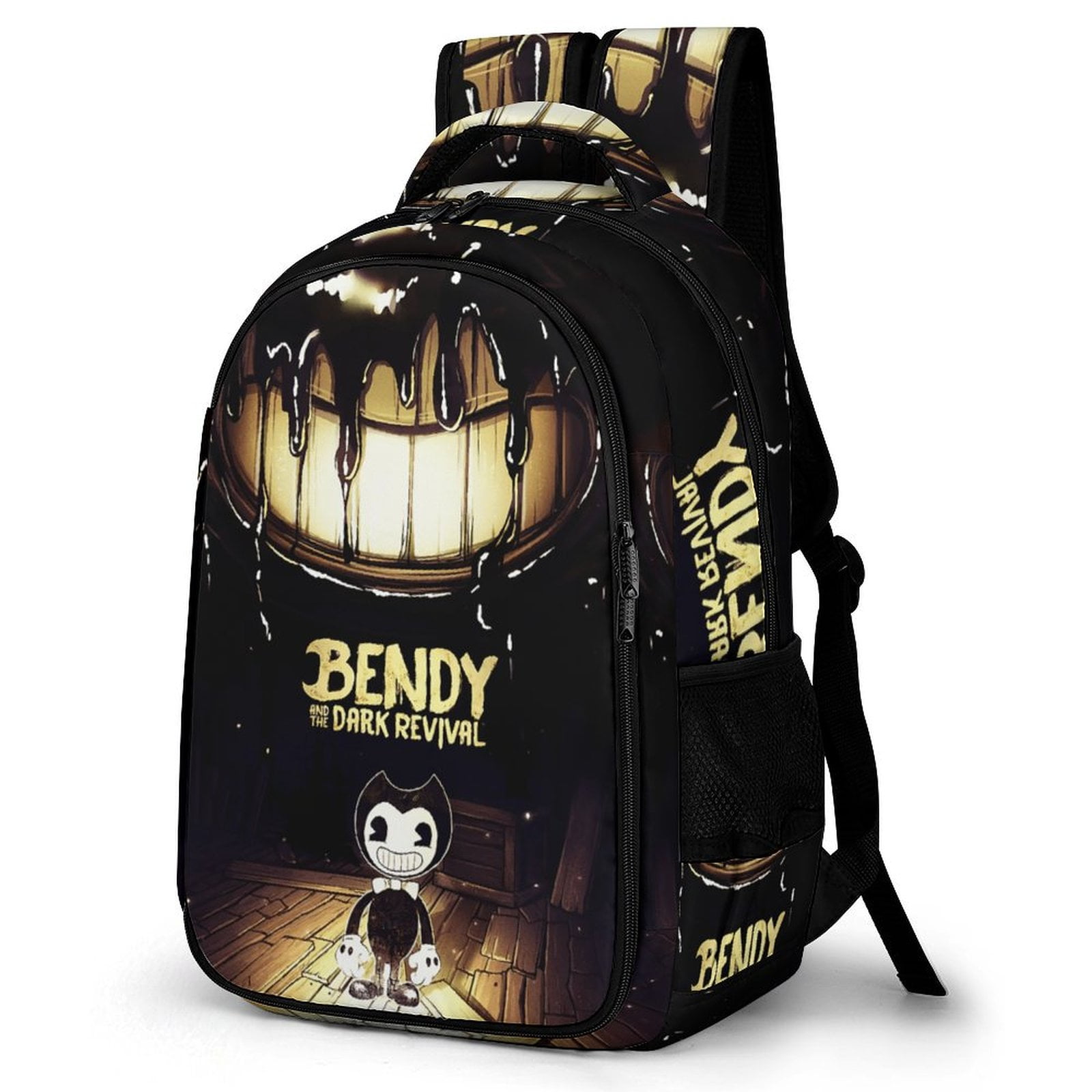 Bendy And The Ink Machine Backpacks Bookbag Casual Daypack Backpacks ...