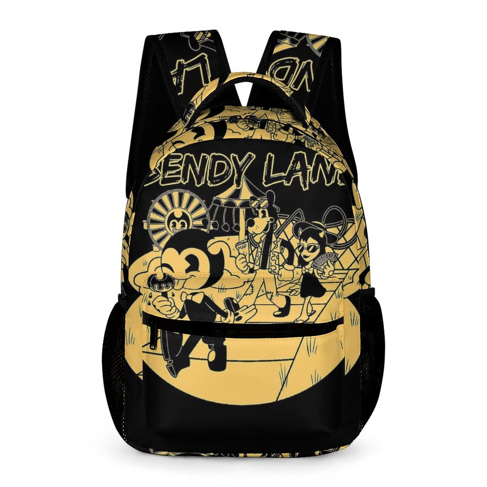 Bendy And The Ink Machine Backpacks Bookbag Casual Daypack Backpacks ...