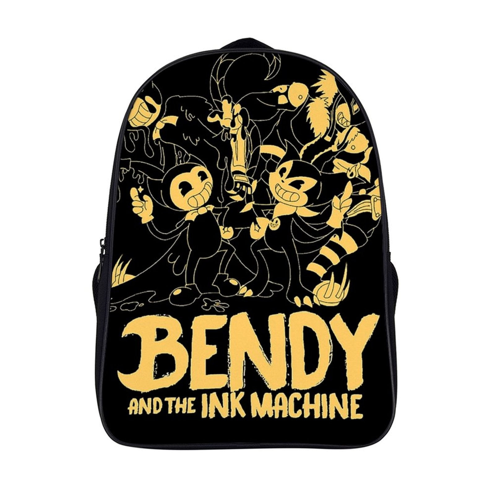 Bendy And The Ink Machine Backpacks Bookbag Casual Daypack Backpacks ...