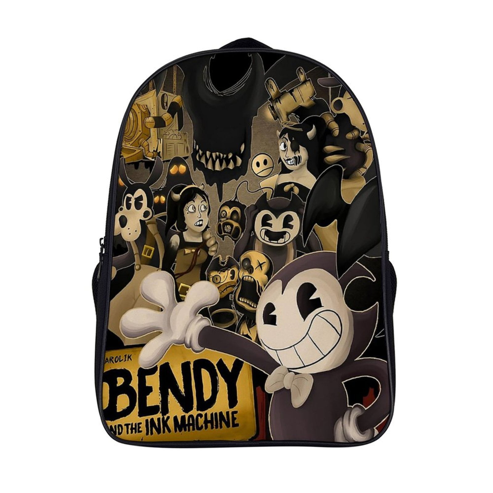 Bendy And The Ink Machine Backpacks Bookbag Casual Daypack Backpacks ...