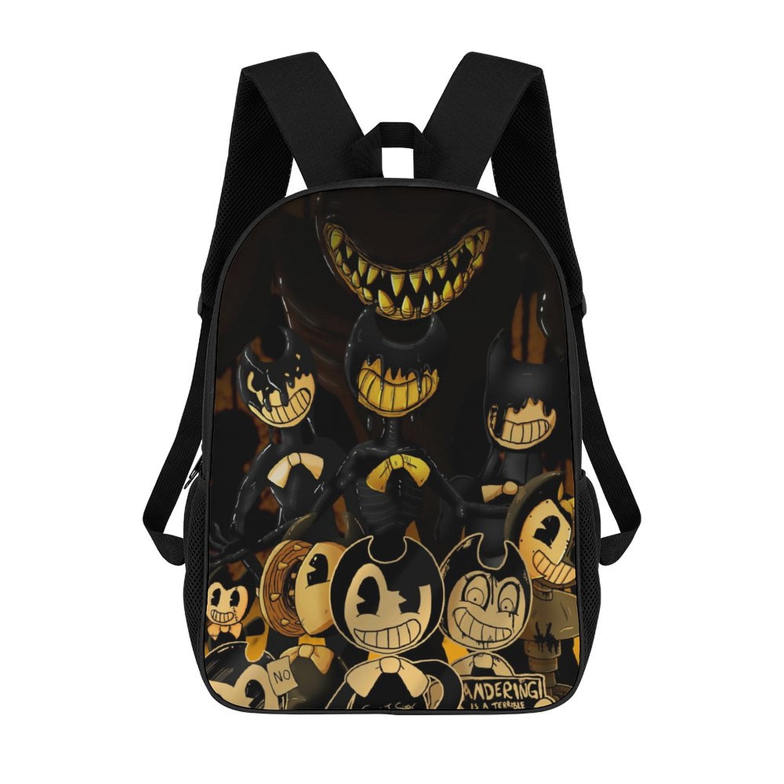 Bendy And The Ink Machine Backpacks Bookbag Casual Daypack Backpacks ...
