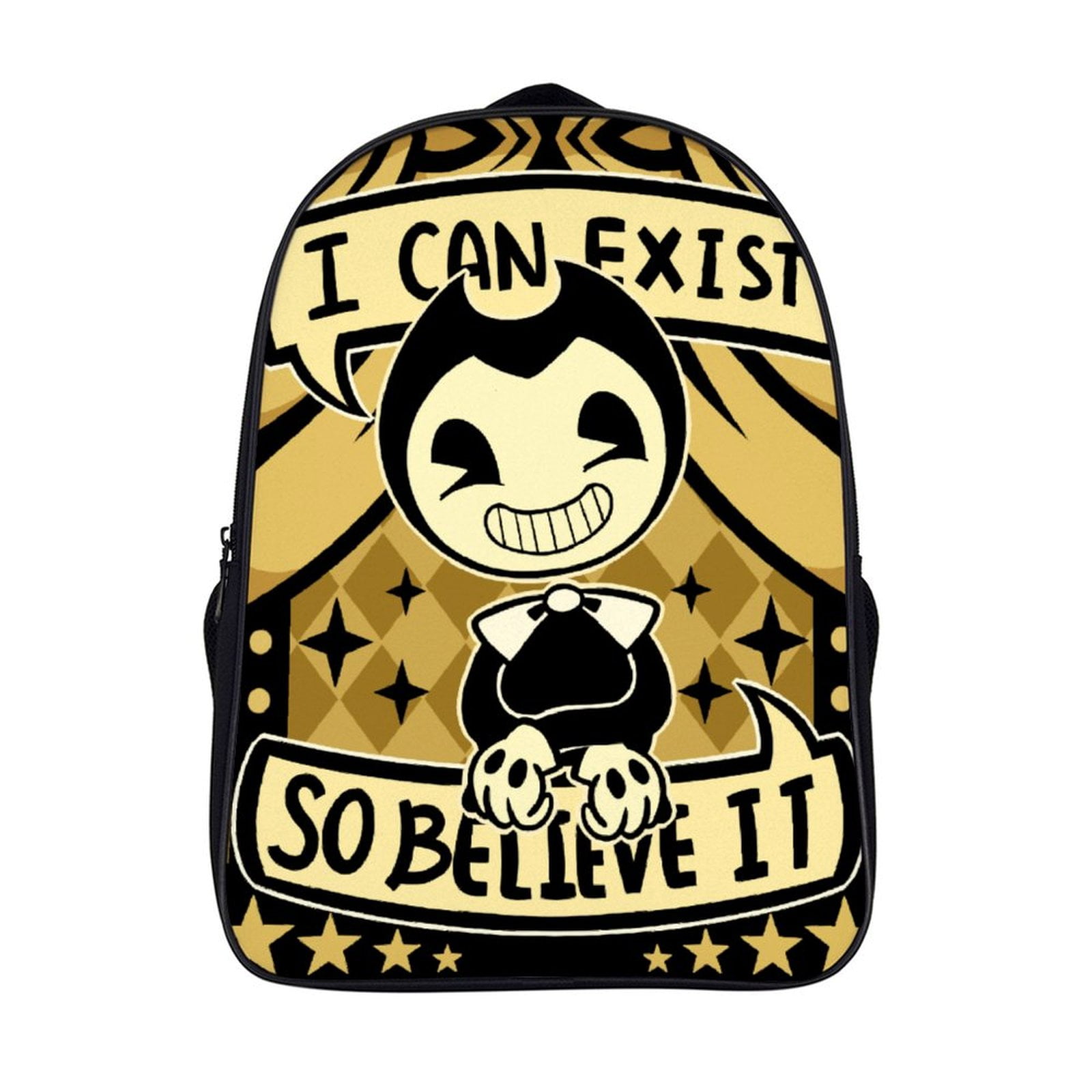 Bendy And The Ink Machine Backpacks Bookbag Casual Daypack for Travel ...