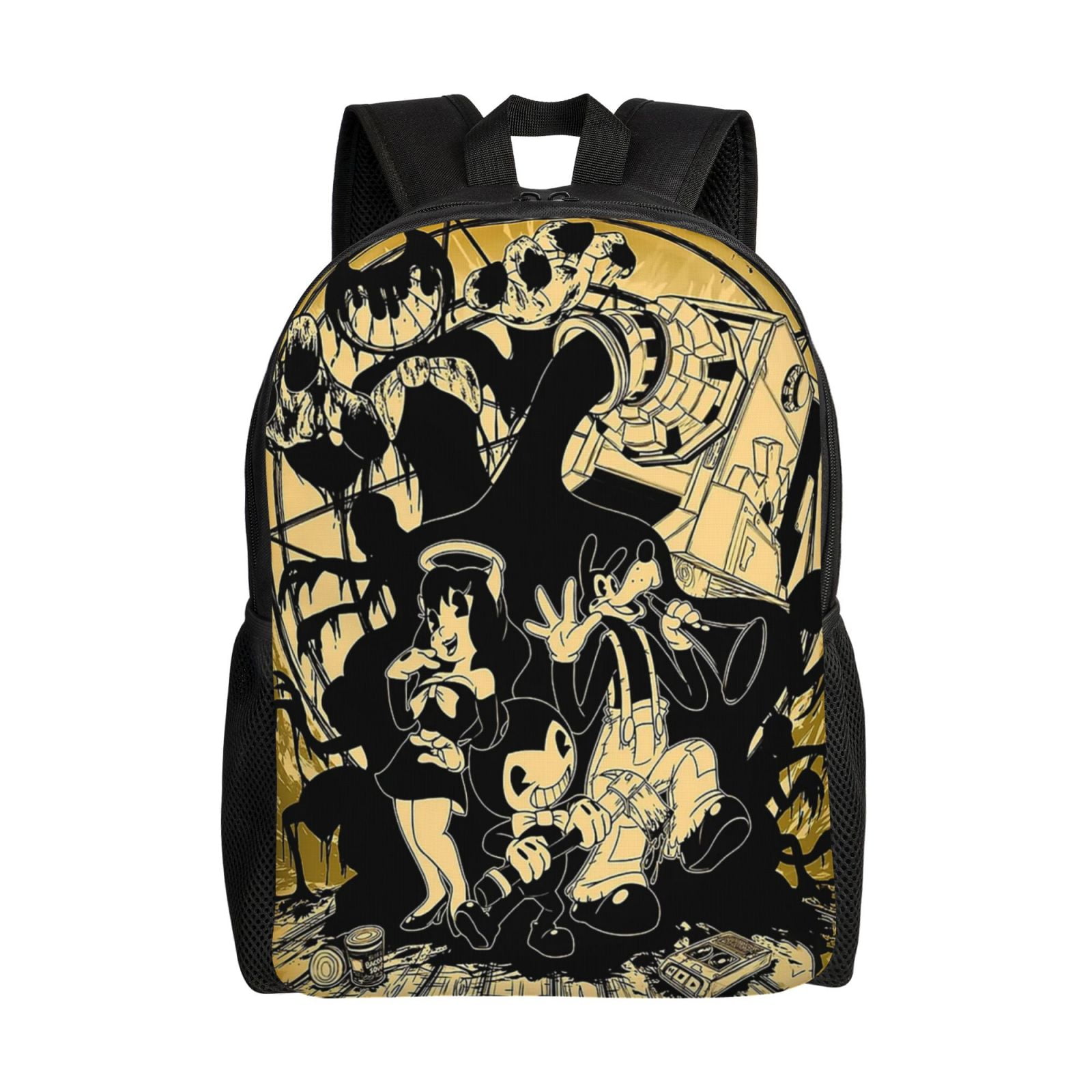 Bendy And The Ink Machine Backpacks Lightweight Bookbags Casual Daypack ...