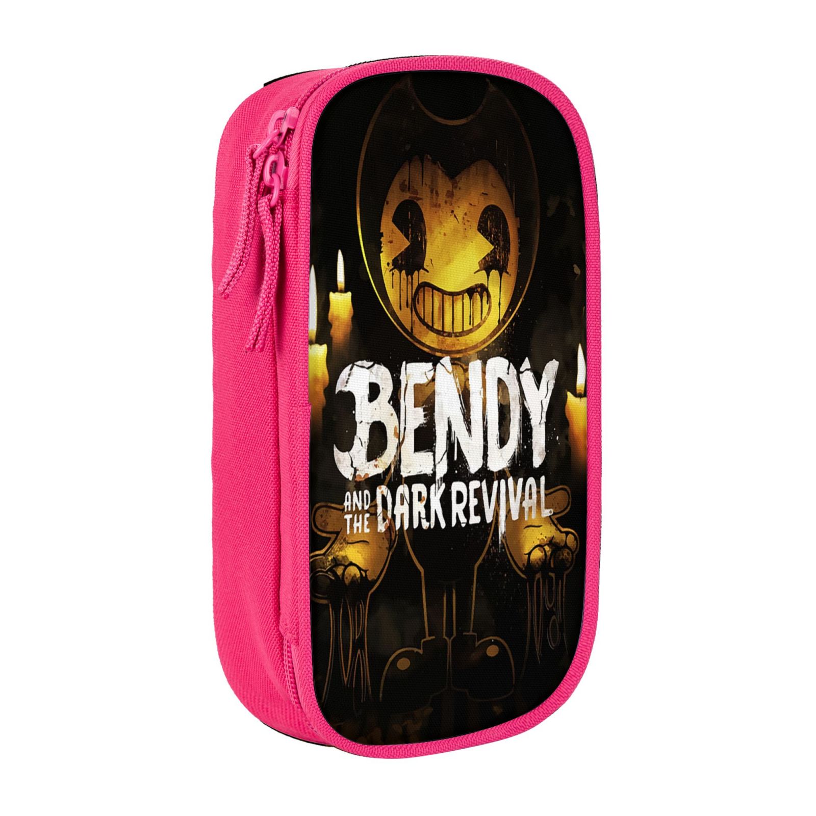 Bendy And The Ink Machine Big Capacity Pencil Case Bag With Zipper ...