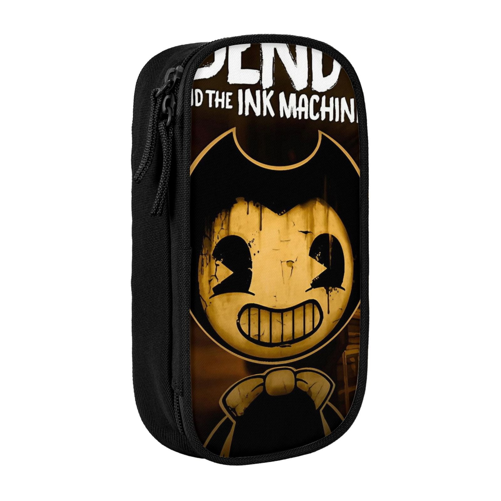 Bendy And The Ink Machine Big Capacity Pencil Case, Large Pencil Pouch ...
