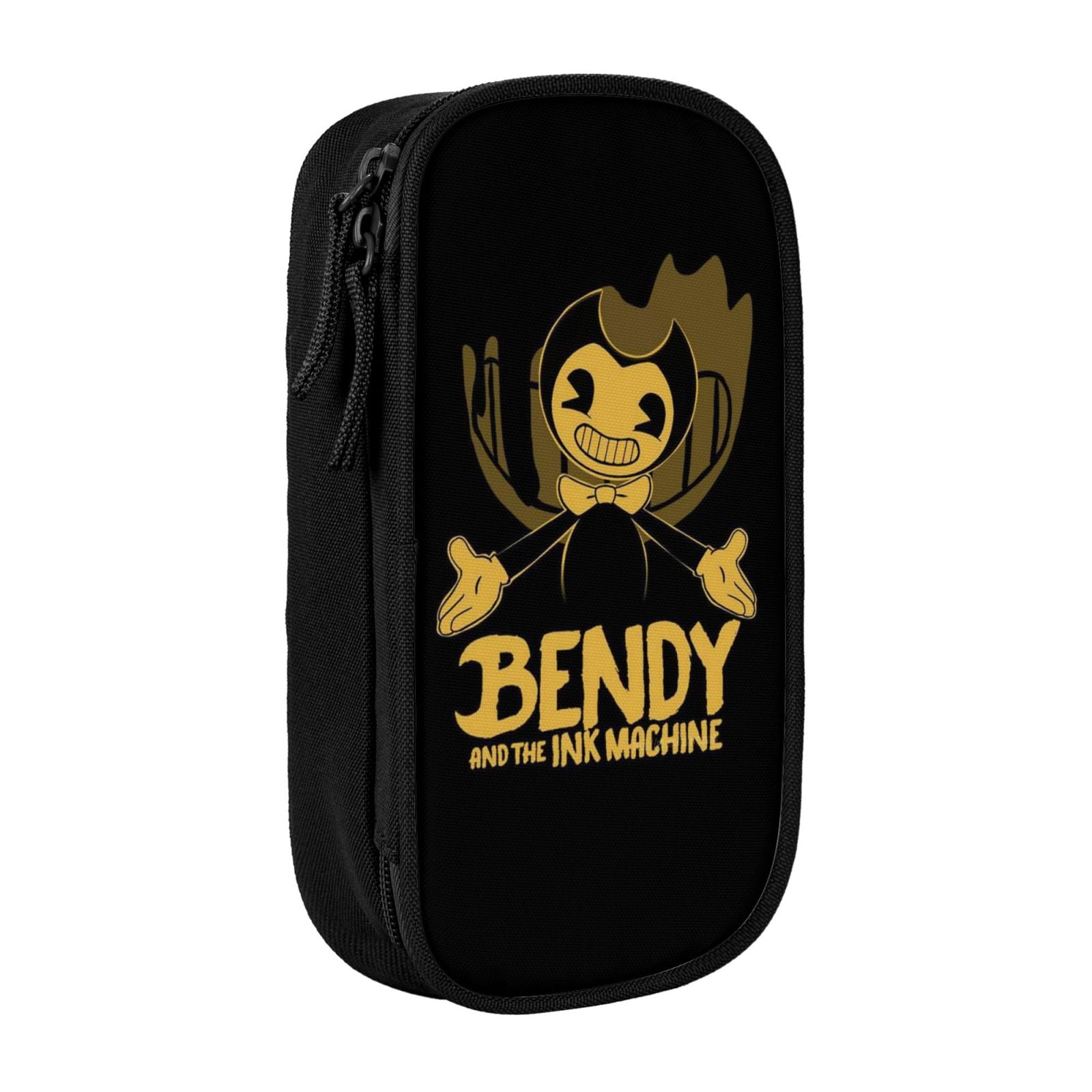 Bendy And The Ink Machine Big Capacity Pencil Case, Large Pencil Pouch ...