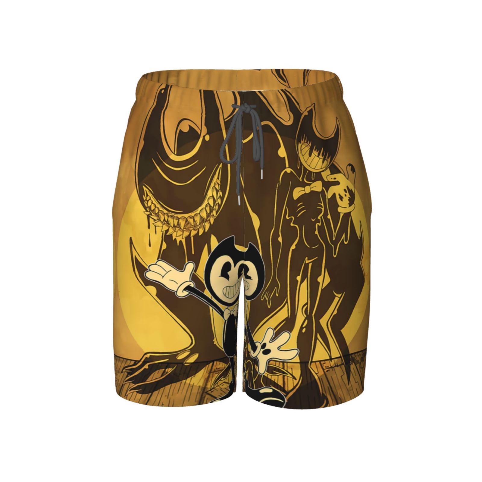 Bendy And The Ink Machine Boy'S Swim Trunks Quick Dry Board Shorts Kids ...