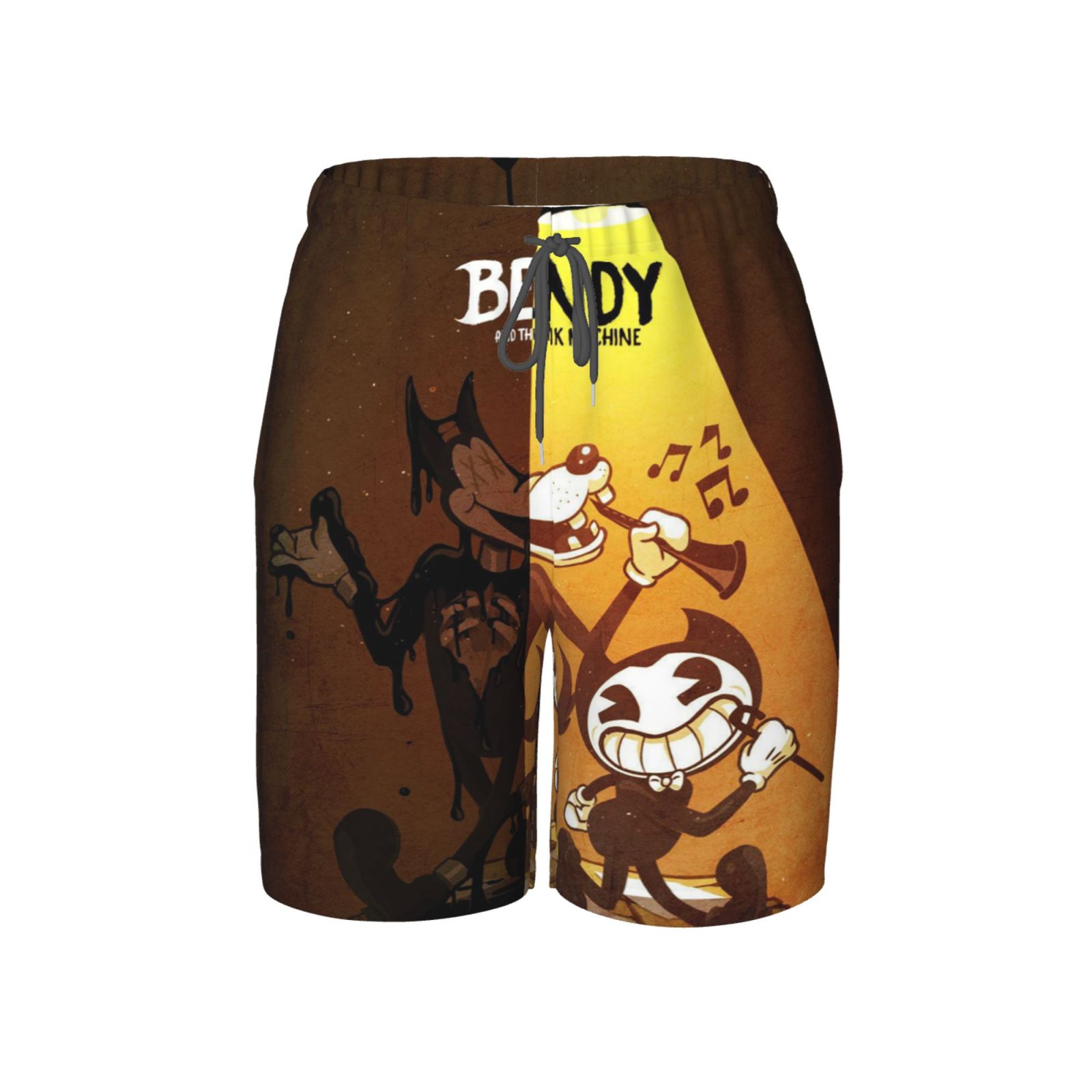 Bendy And The Ink Machine Boy'S Swim Trunks Quick Dry Board Shorts Kids ...