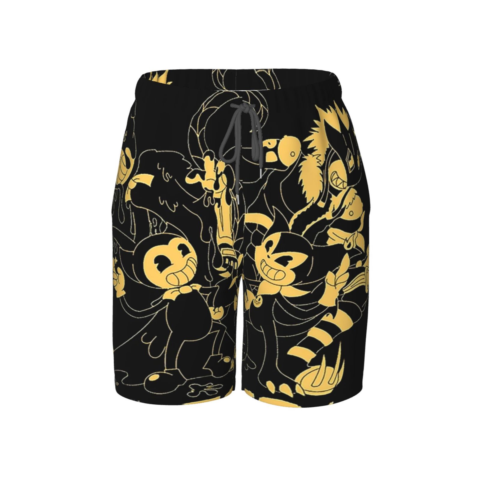 Bendy And The Ink Machine Boy'S Swim Trunks Quick Dry Board Shorts Kids ...