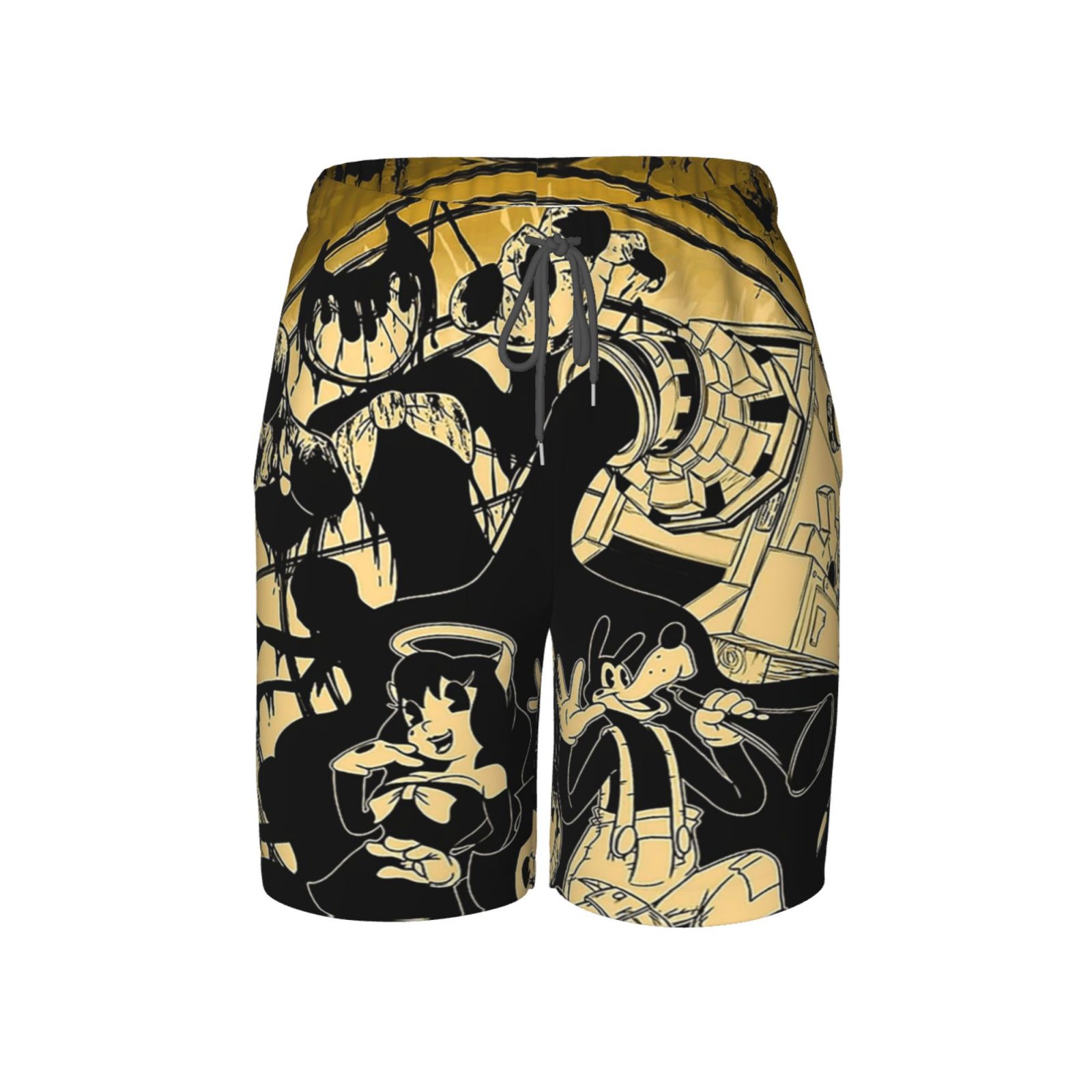 Bendy And The Ink Machine Boy'S Swim Trunks Quick Dry Board Shorts Kids ...