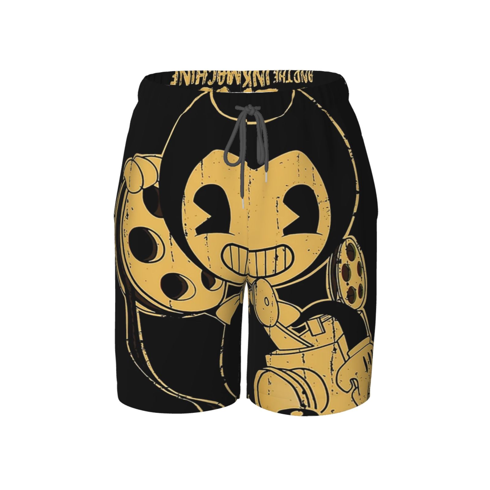 Bendy And The Ink Machine Boy'S Swim Trunks Quick Dry Board Shorts Kids ...