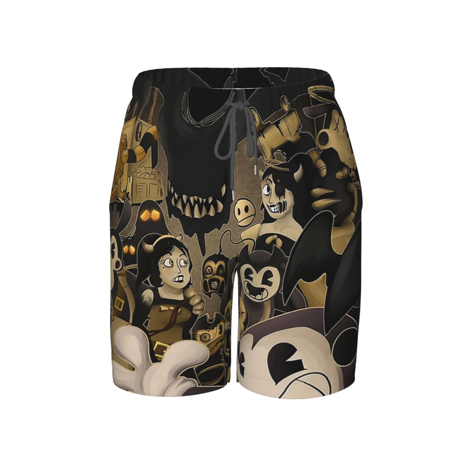 Bendy And The Ink Machine Boy'S Swim Trunks Quick Dry Board Shorts Kids ...