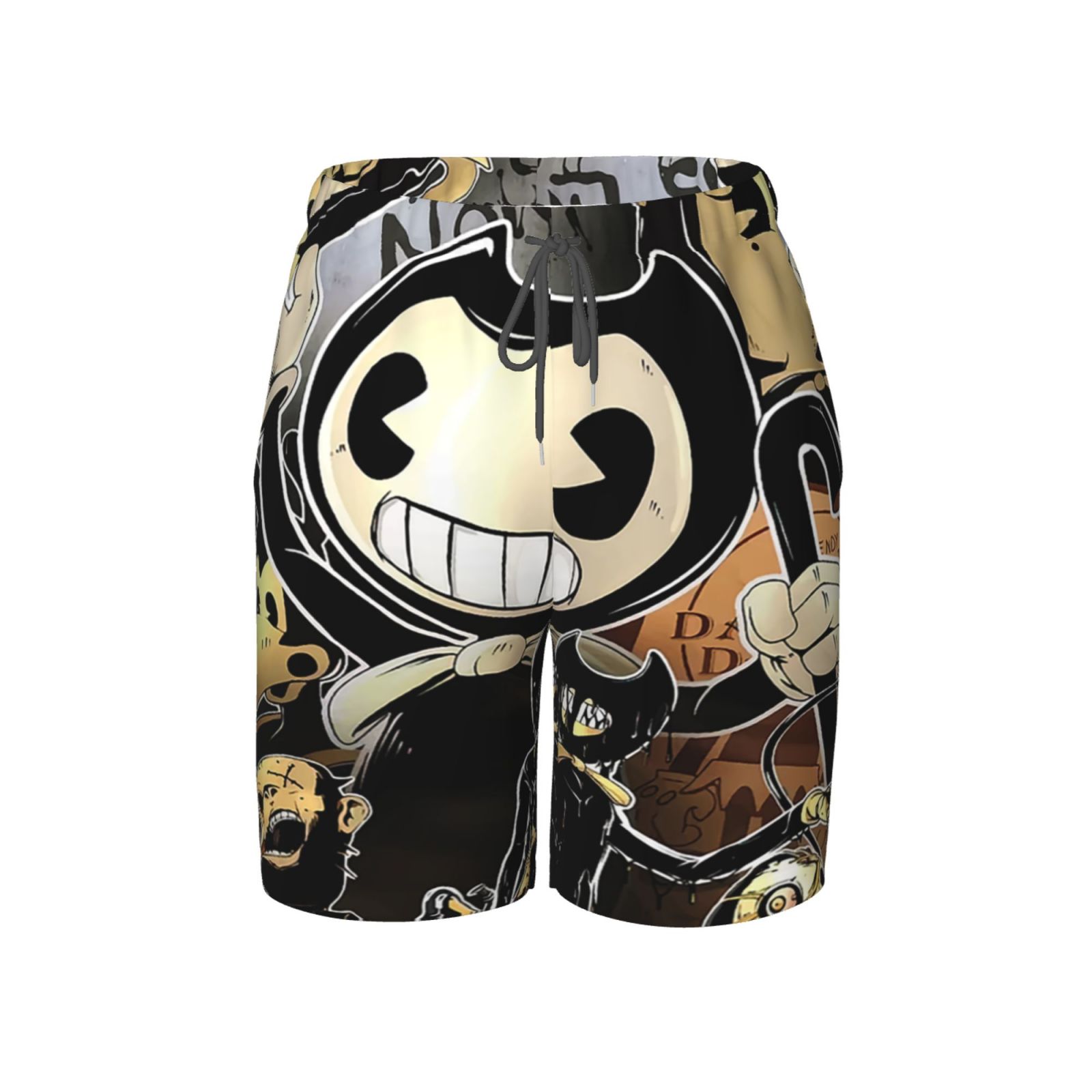 Bendy And The Ink Machine Boy'S Swim Trunks Quick Dry Board Shorts Kids ...