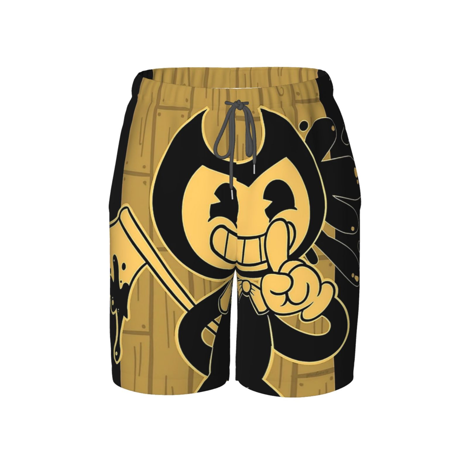 Bendy And The Ink Machine Boy'S Swim Trunks Quick Dry Board Shorts Kids ...
