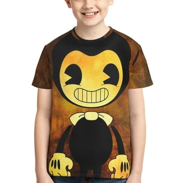 Bendy And The Ink Machine Boys T-Shirt And Shorts Outfit Set Athletic ...