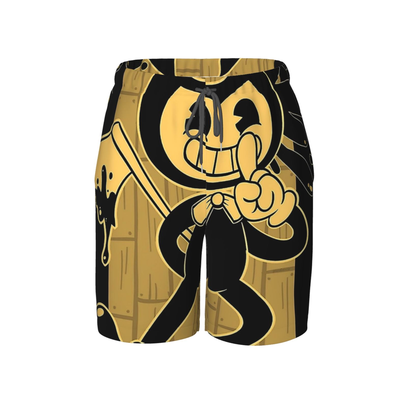 Bendy And The Ink Machine Boys Swim Trunks Quick Dry Boards Shorts For ...