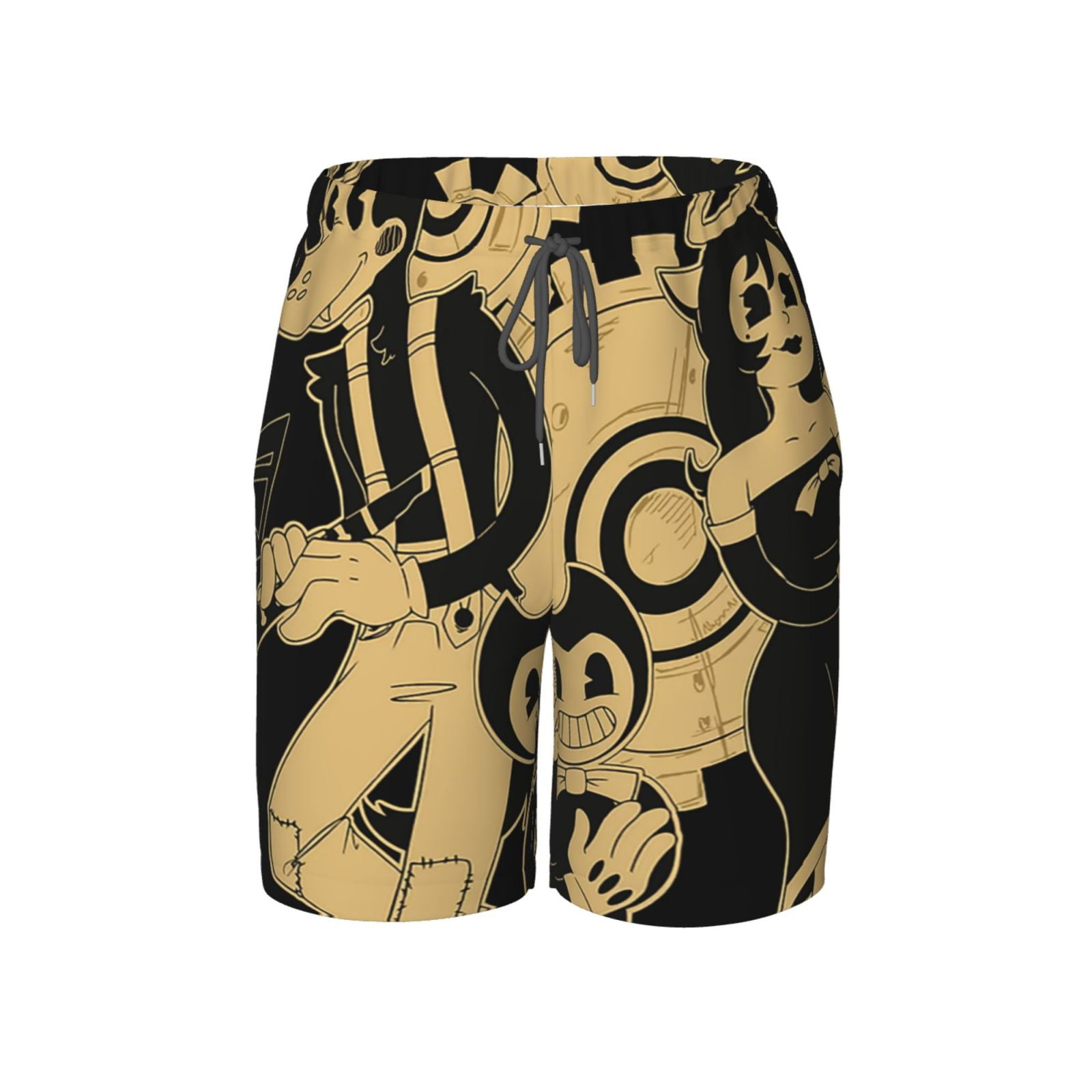 Bendy And The Ink Machine Boys Swim Trunks Quick Dry Boards Shorts For ...