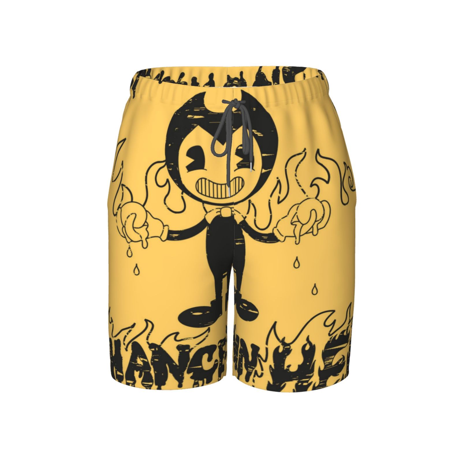 Bendy And The Ink Machine Boys Swim Trunks Quick Dry Boards Shorts For ...