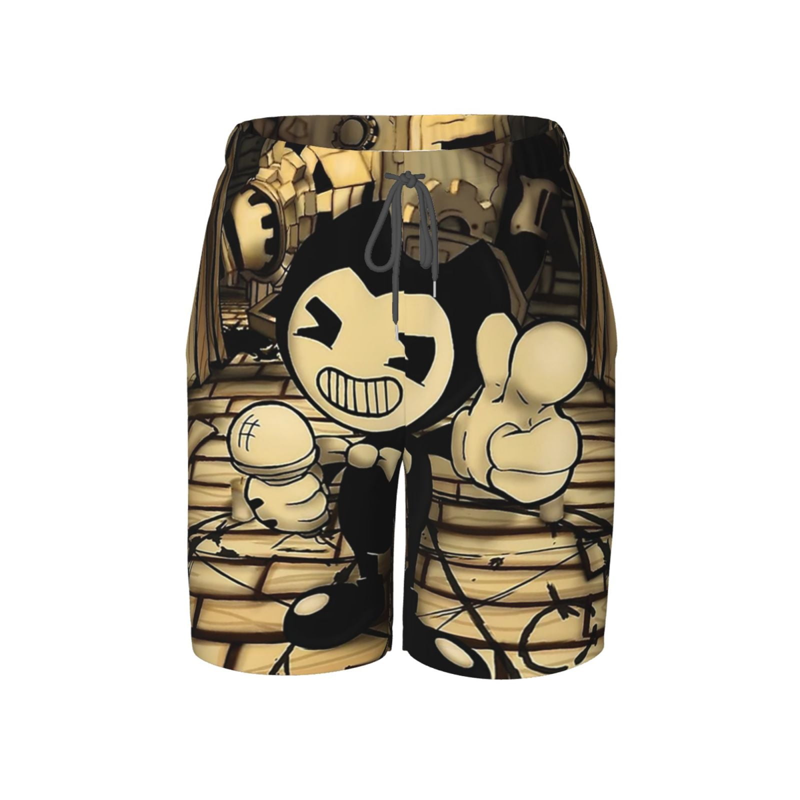 Bendy And The Ink Machine Boys Swim Trunks Quick Dry Swim Shorts Kids ...