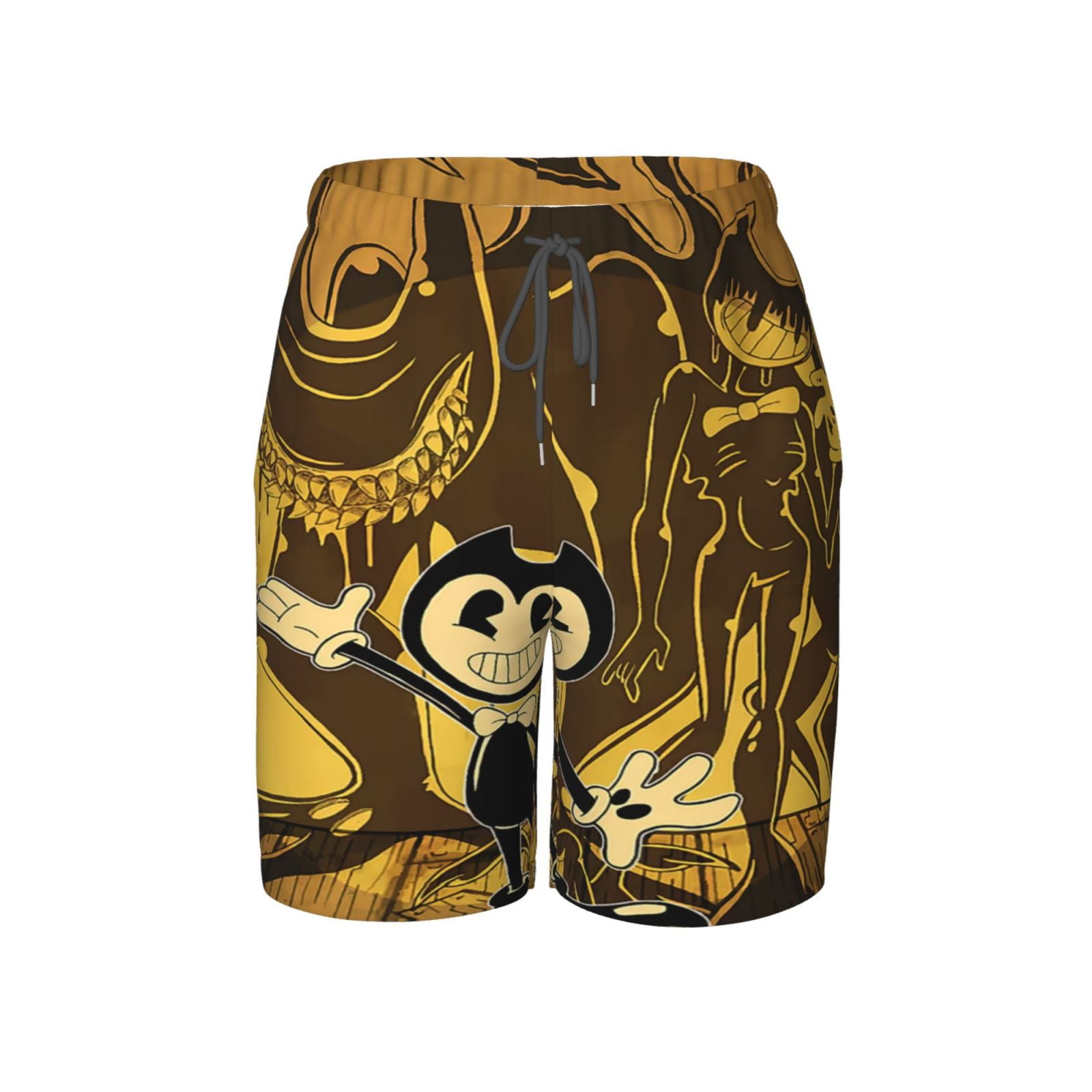 Bendy And The Ink Machine Boys Swim Trunks Quick Dry Swim Shorts Kids ...