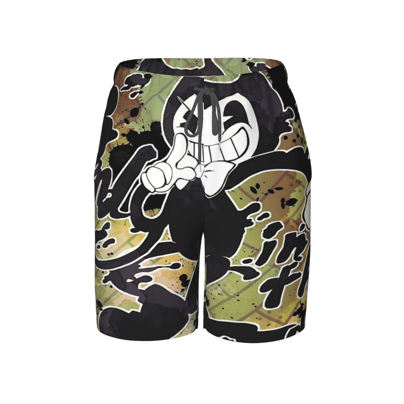 Bendy And The Ink Machine Boys Swim Trunks Quick Dry Swim Shorts Kids ...