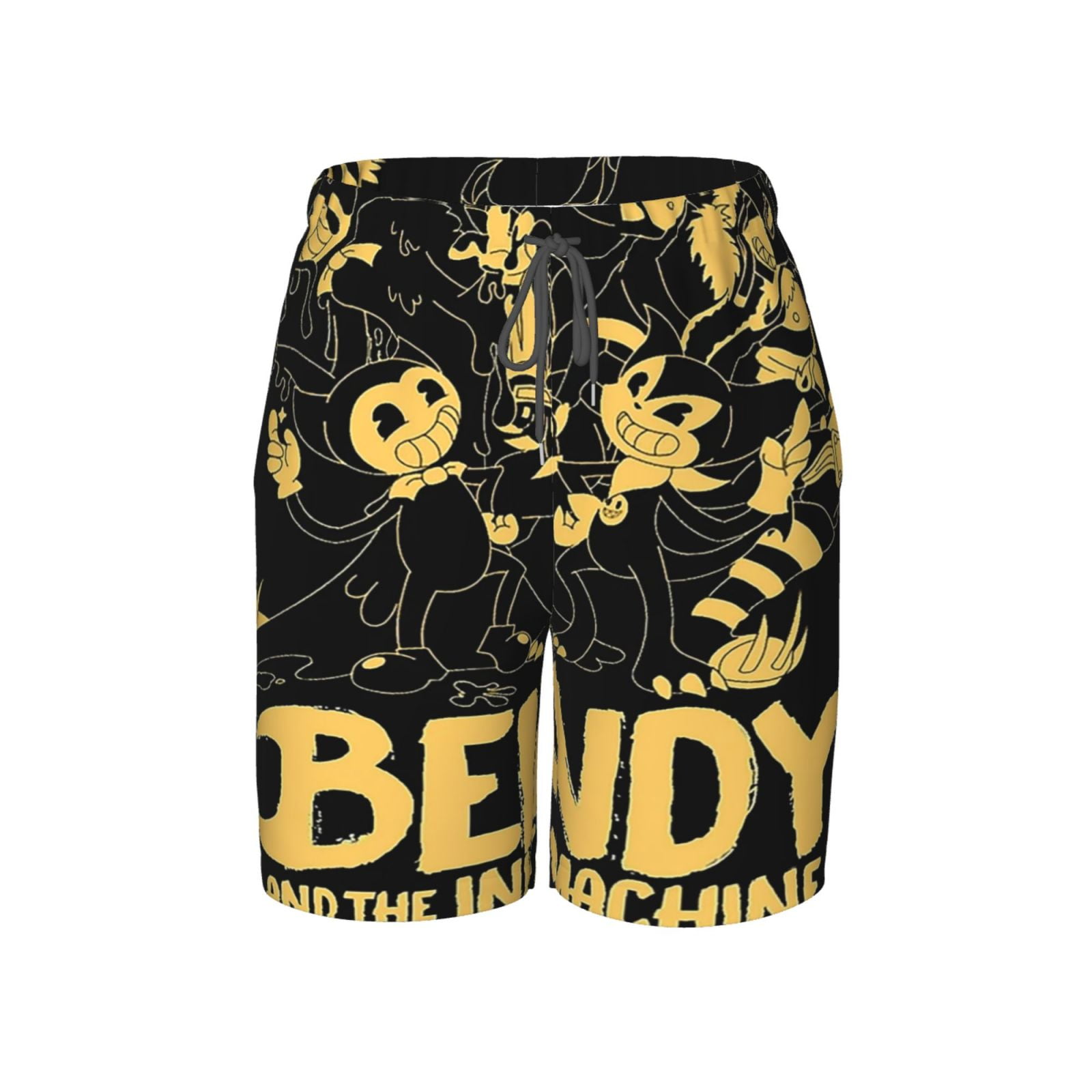 Bendy And The Ink Machine Boys Swim Trunks Quick Dry Swim Shorts Kids ...
