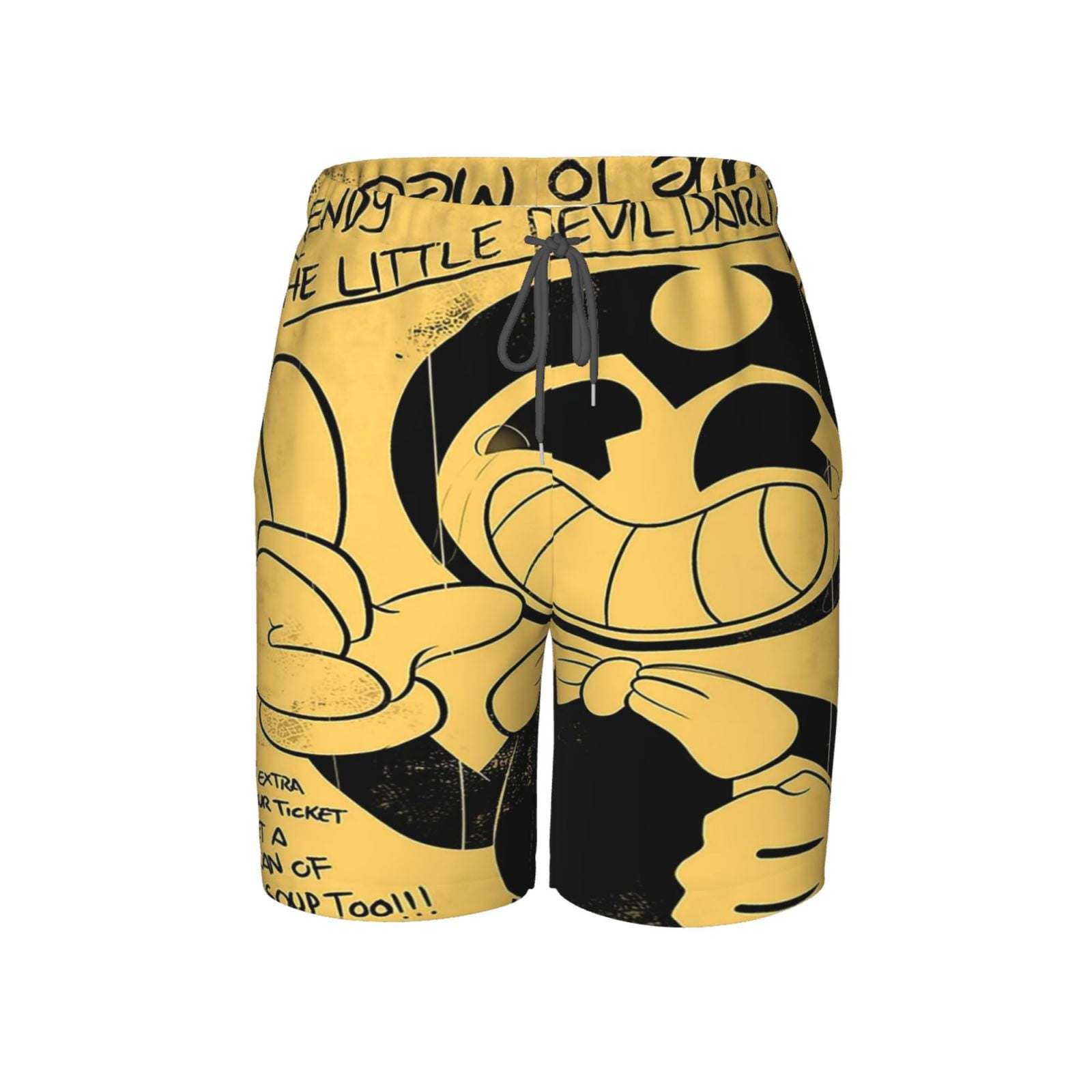 Bendy And The Ink Machine Boys Swim Trunks Quick Dry Swim Shorts Kids ...