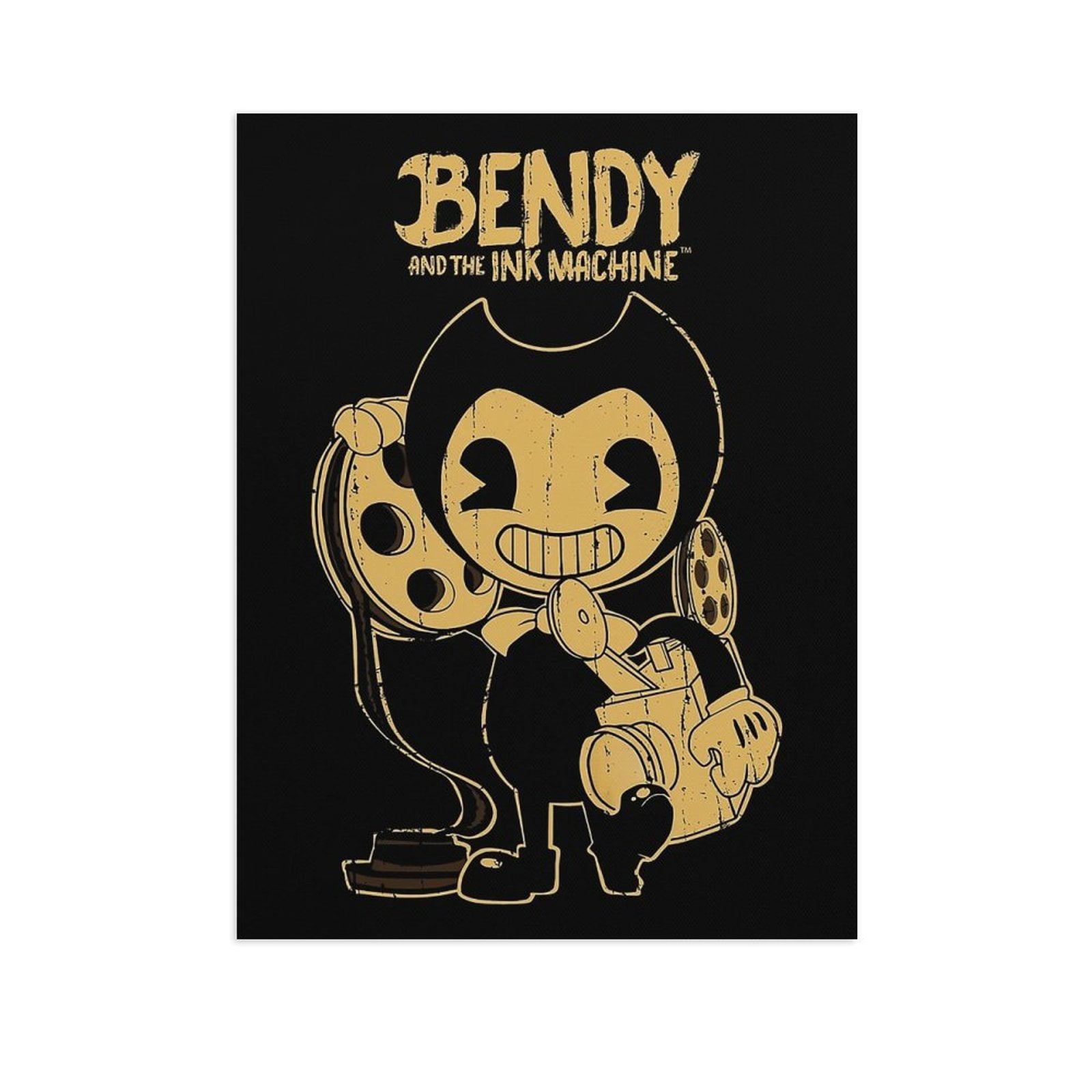Bendy And The Ink Machine Canvas Wall Art Painting Artwork Picutures ...