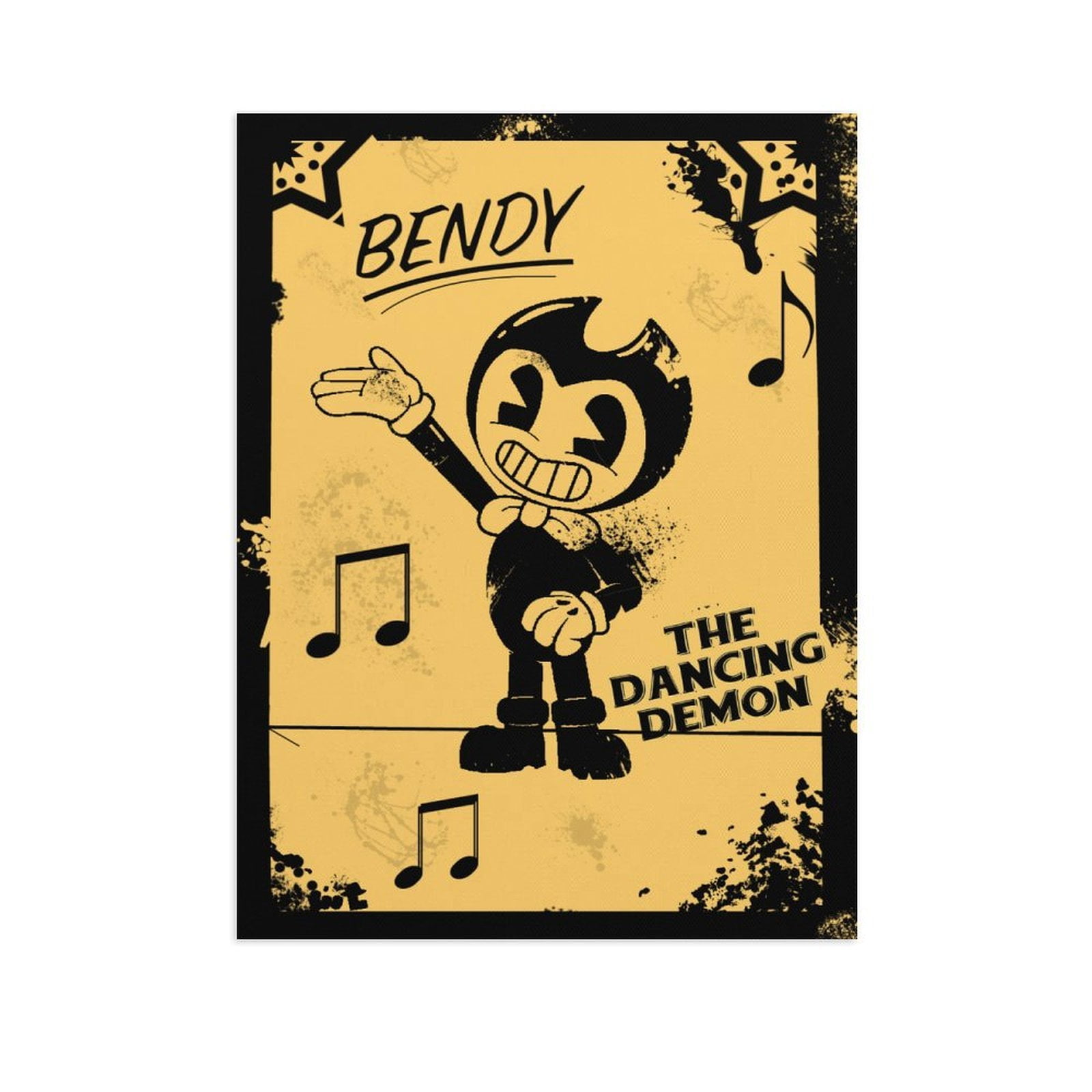 Bendy And The Ink Machine Canvas Wall Art Painting Artwork Picutures ...