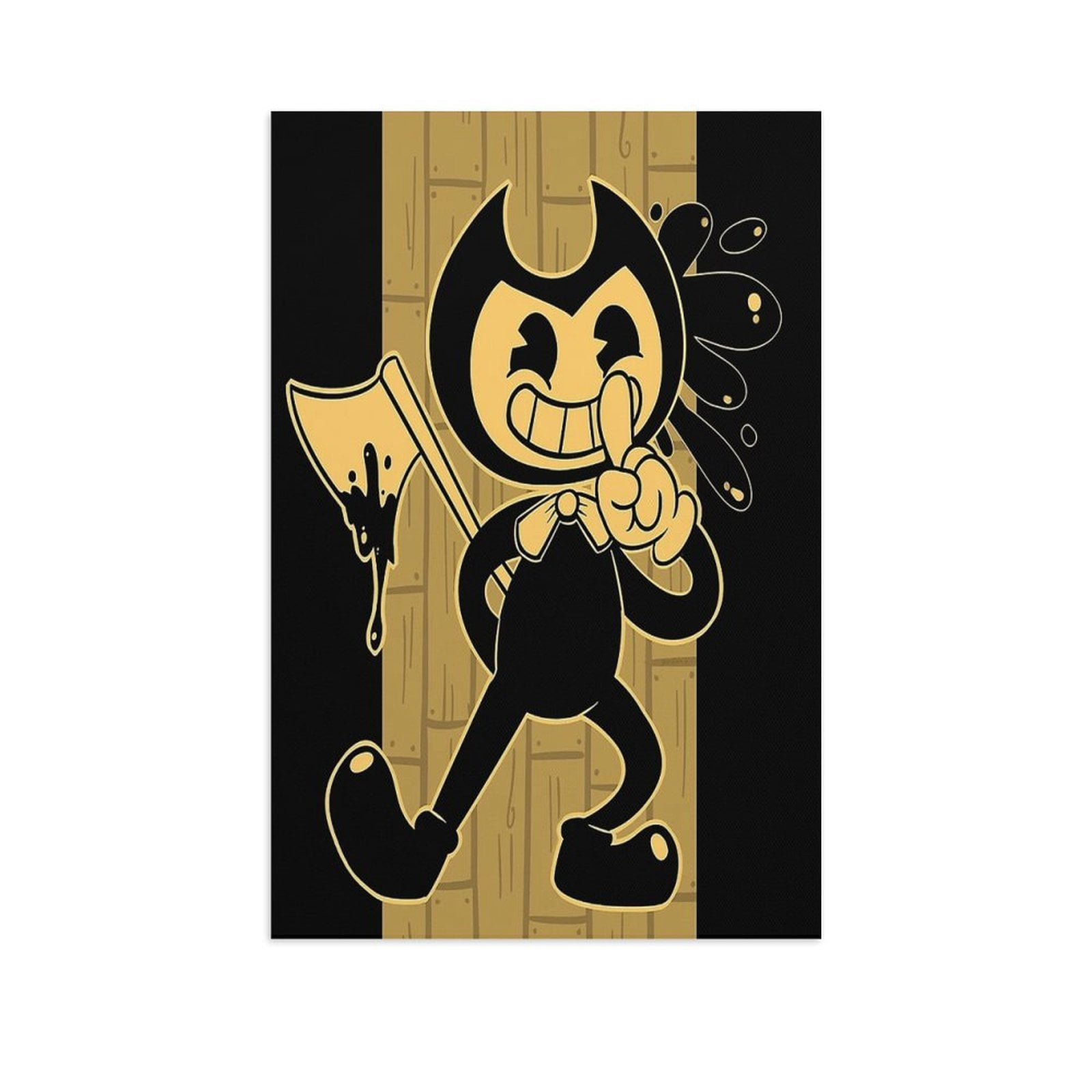 Bendy And The Ink Machine Canvas Wall Art Painting Artwork Picutures ...