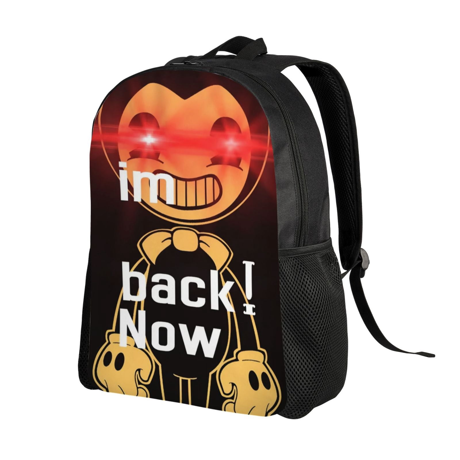 Bendy And The Ink Machine Cartoon Backpack, 3D Printed Student Kids ...