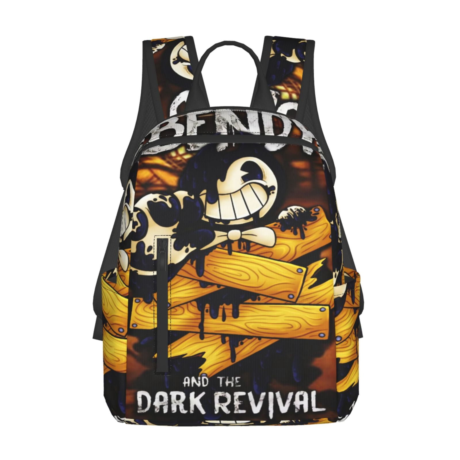 Bendy And The Ink Machine Cartoon Backpack Cute Printed Casual School ...