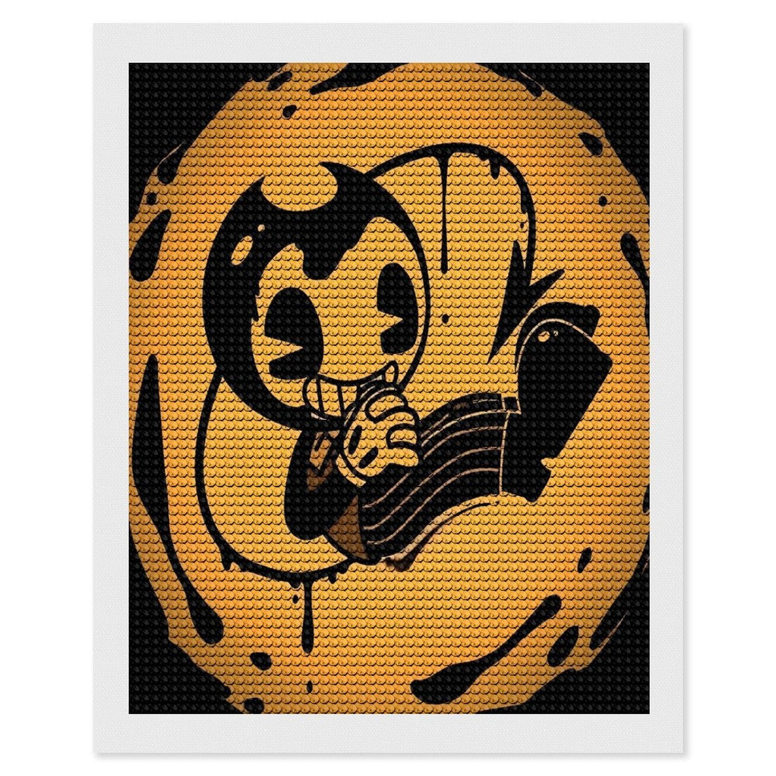 Bendy And The Ink Machine Cartoon diamond painting suitable for home ...