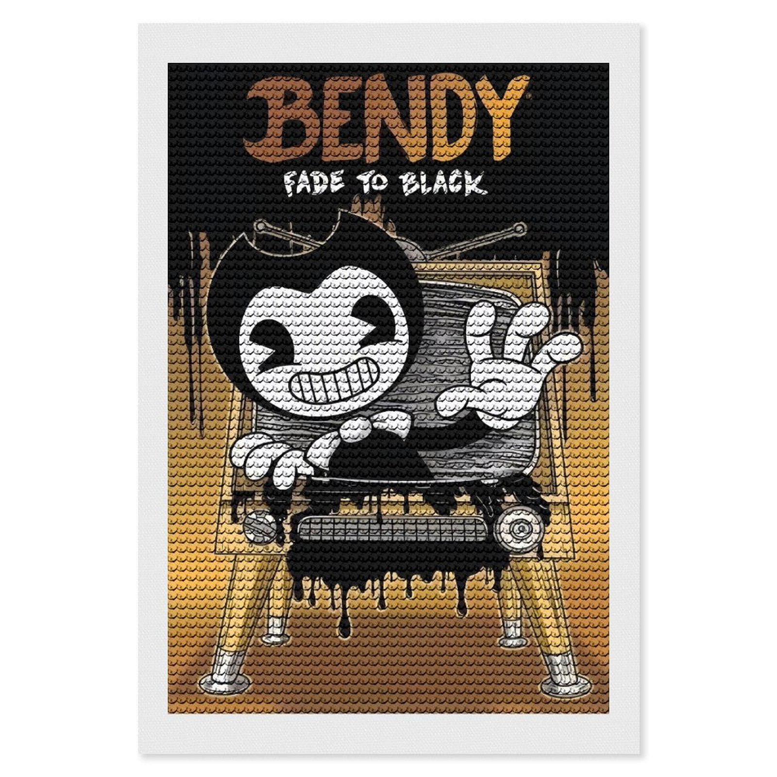 Bendy And The Ink Machine Cartoon diamond painting suitable for home ...