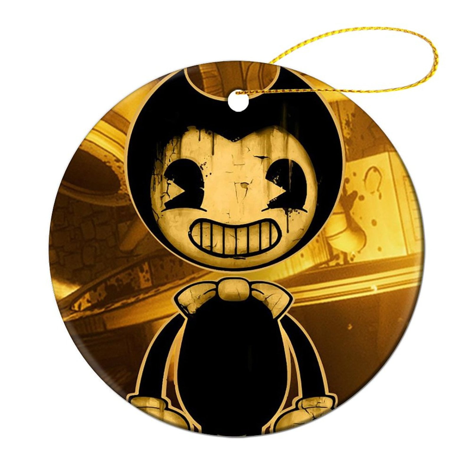 Bendy And The Ink Machine Christmas Ceramic Ornament, Christmas Tree ...