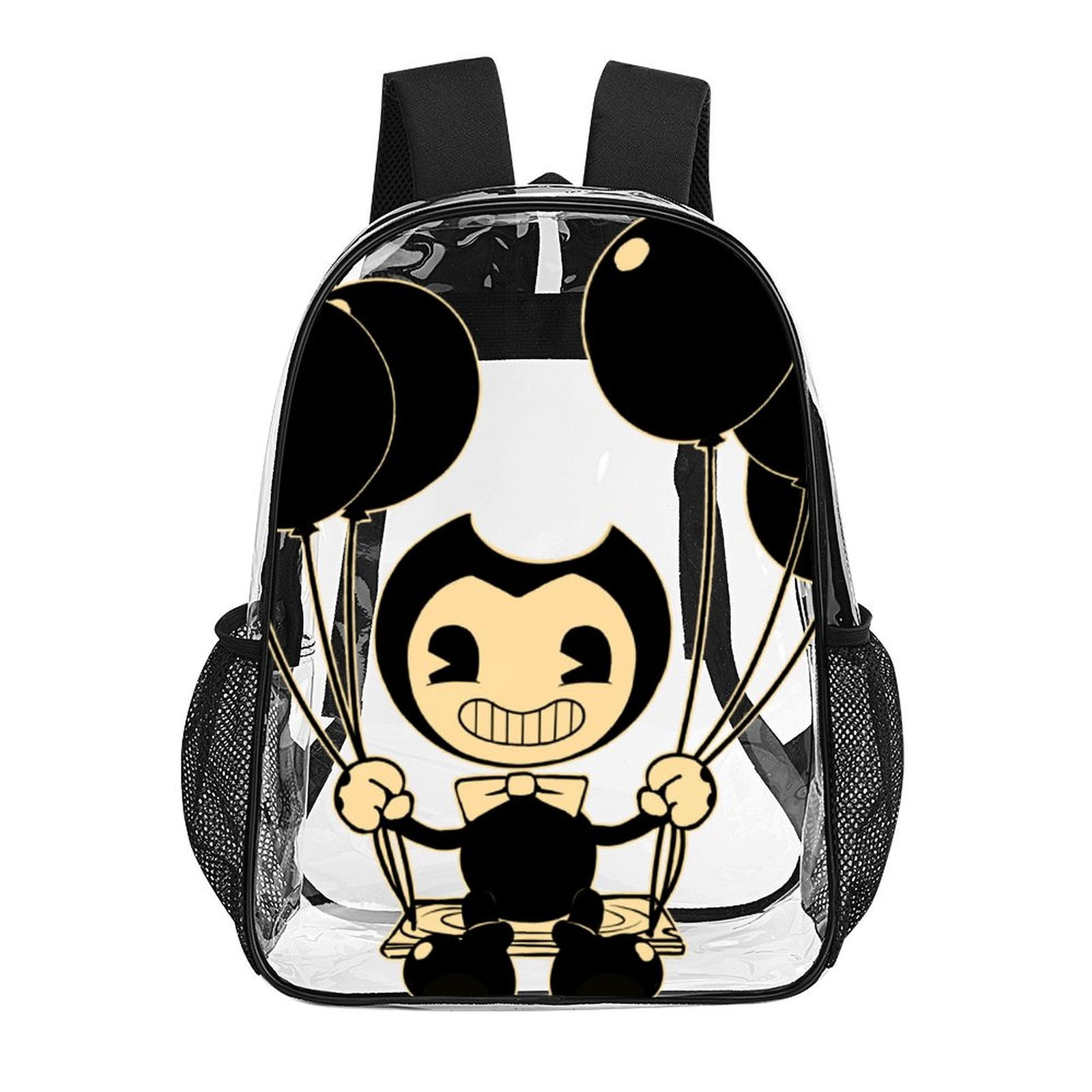 Bendy And The Ink Machine Clear Backpack Heavy Duty See Through Book ...