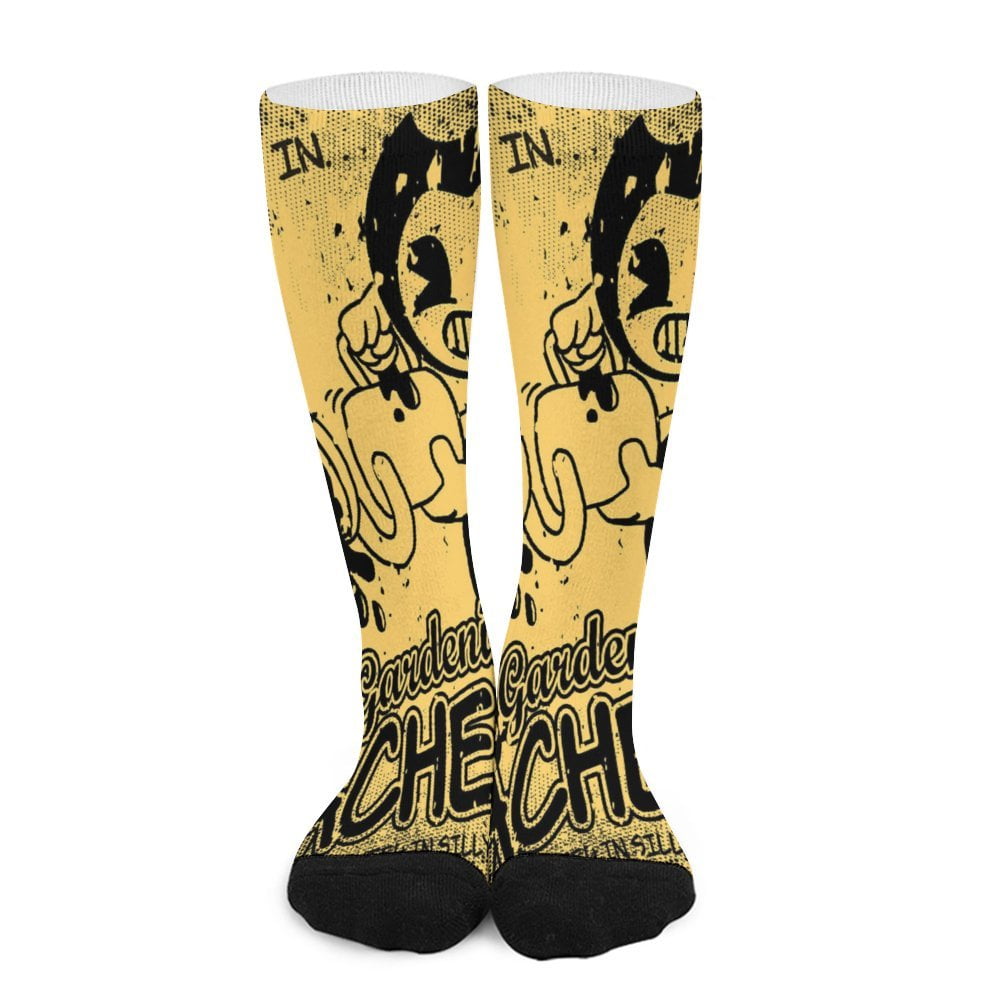 Bendy And The Ink Machine Compression Socks Support Knee High Socks For ...