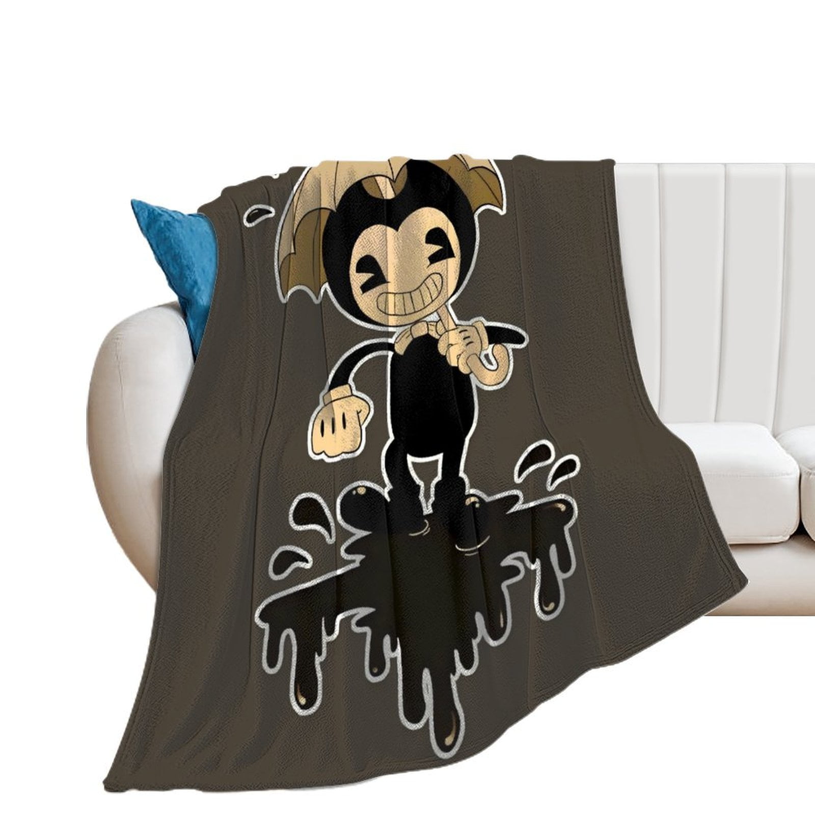 Bendy And The Ink Machine Cute cover blanket suitable for teenagers ...