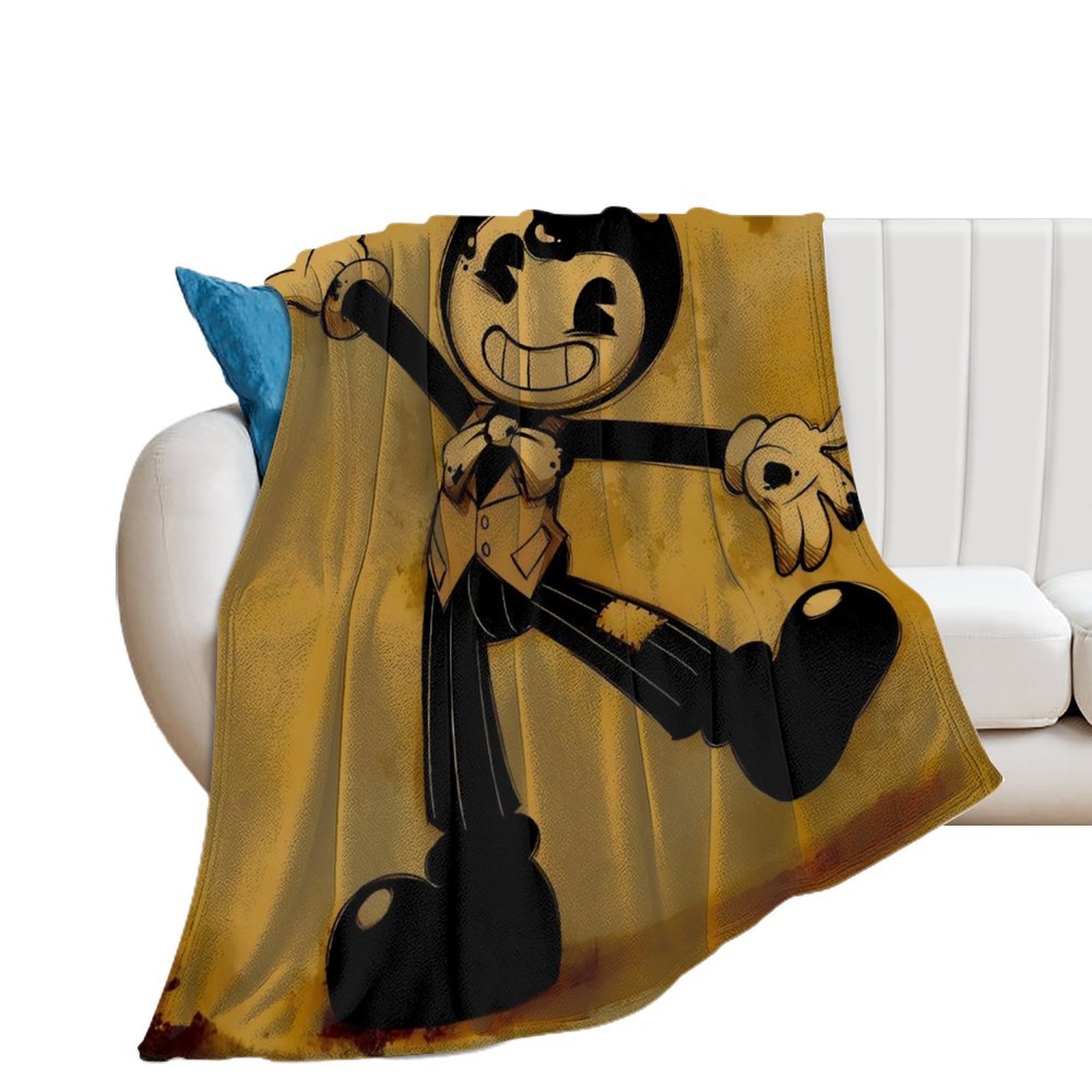 Bendy And The Ink Machine Cute cover blanket suitable for teenagers ...