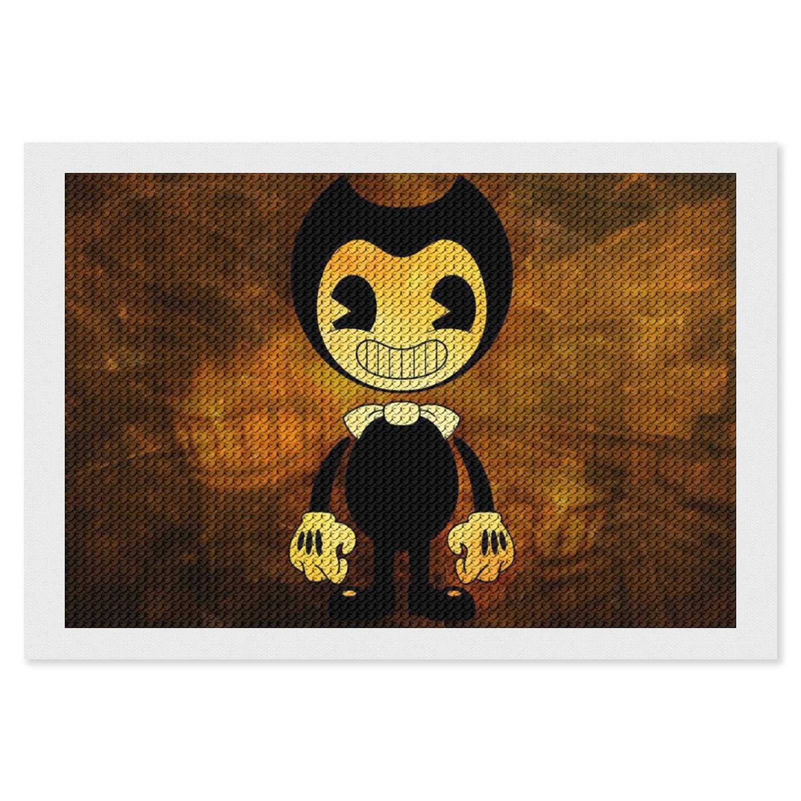 Bendy And The Ink Machine Diamond Art Kits for Adults Beginners Round ...
