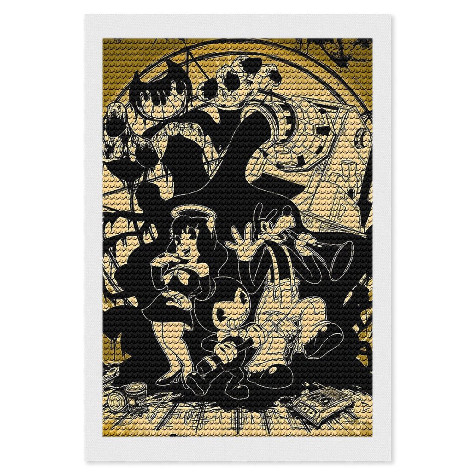 Bendy And The Ink Machine Diamond Art Kits for Adults, Diamond Art Gem ...