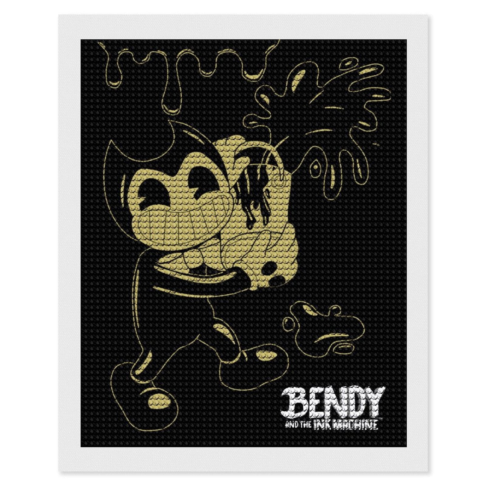 Bendy And The Ink Machine Diamond Art Kits for Adults Diamond Art Gem ...